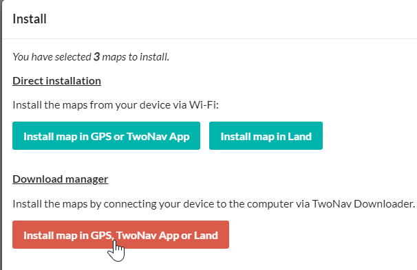 Instalar varios mapas simultáneamente – Centro de ayuda