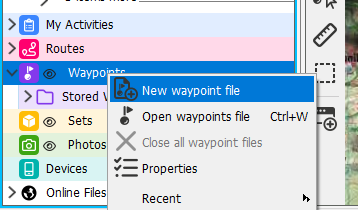 Create a waypoint collection (waypoint files) – Help center