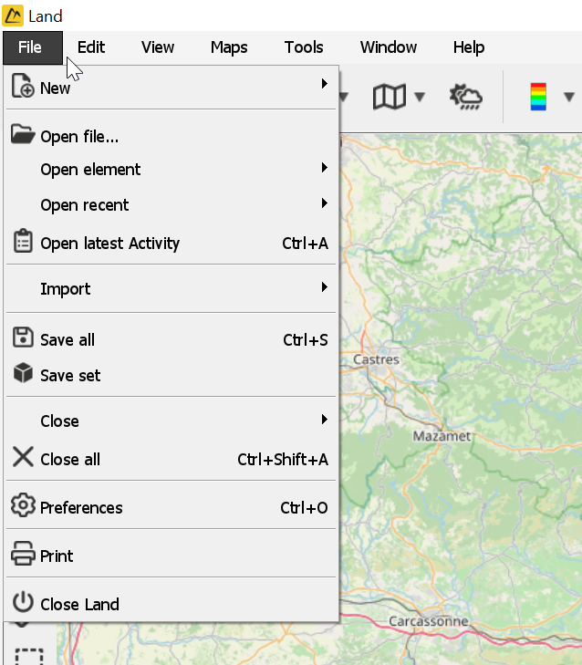 Main menu & Toolbars – Help center