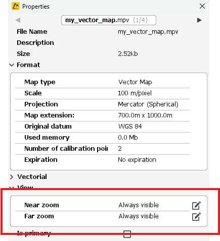 Vector Map Properties and Their Layers – Help center
