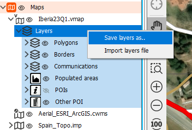 Vector Map Properties and Their Layers – Help center