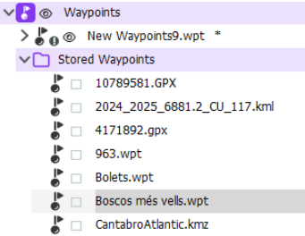 Waypoints in the Data Tree – Help center