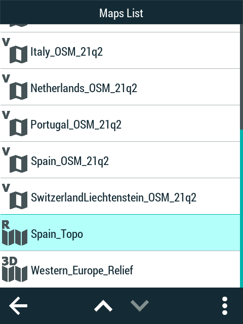 Deleting maps from the memory of a GPS device – Help center