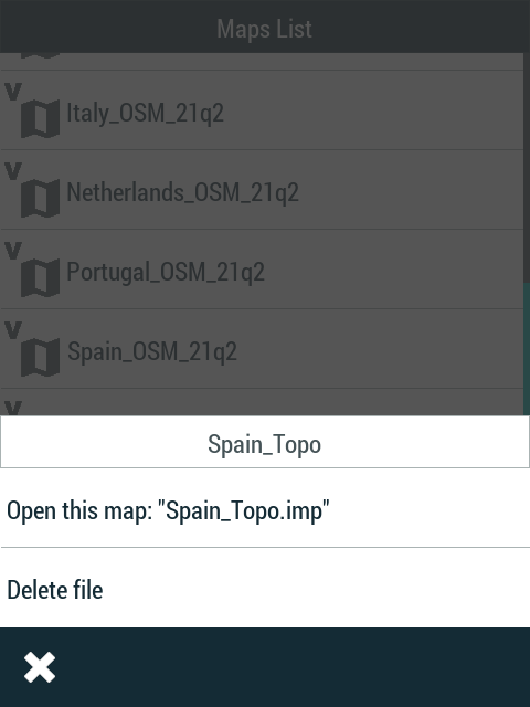 Deleting maps from the memory of a GPS device – Help center